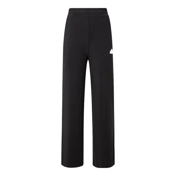 Adidas Ct Knit Wide Leg Pants - Black