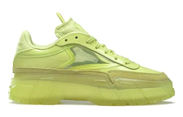 REEBOK Cardi B X Club C High Top Sneakers - Green