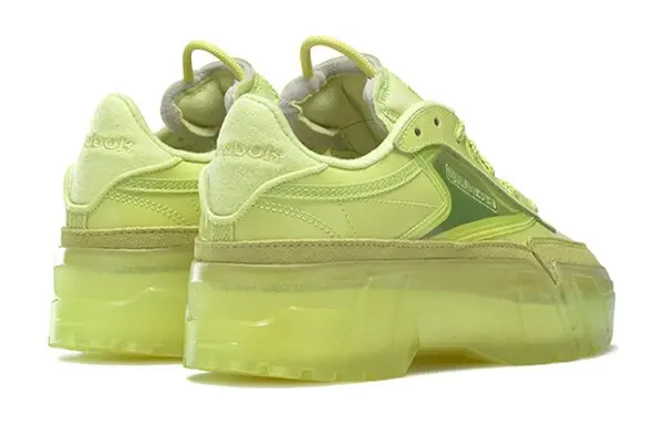 REEBOK Cardi B X Club C High Top Sneakers - Green