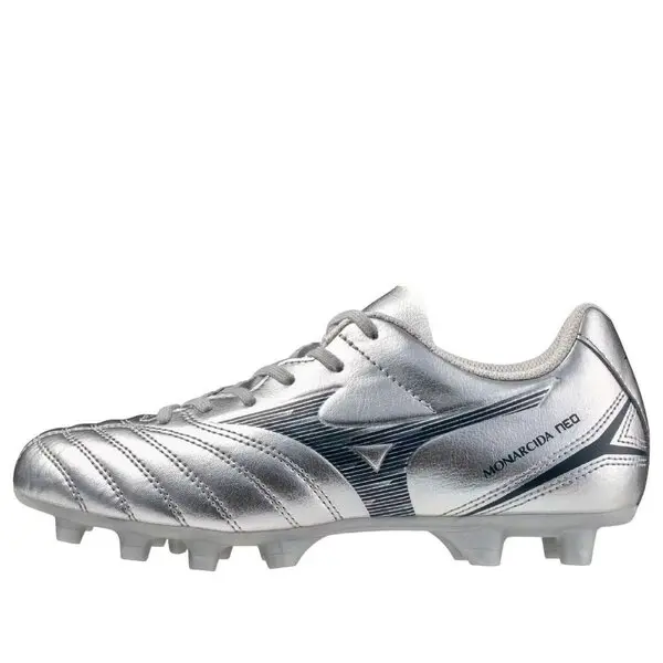 Mizuno Monarcida Neo 3 Select Fg Football Boots - Silver/grey