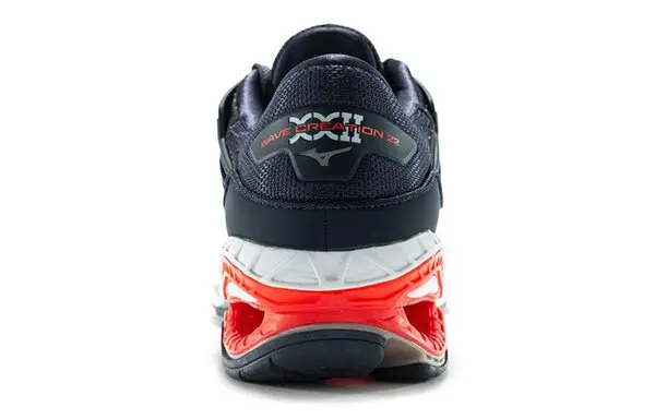 Mizuno Wave Creation 22 Athletic Sneakers - Blue/red