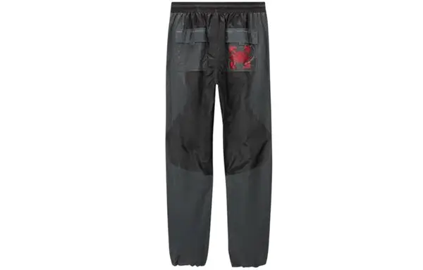 JORDAN X Off-white Knitted Nylon Sports Pants Asia Sizing