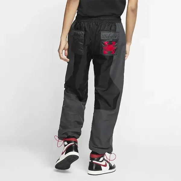 JORDAN X Off-white Knitted Nylon Sports Pants Asia Sizing