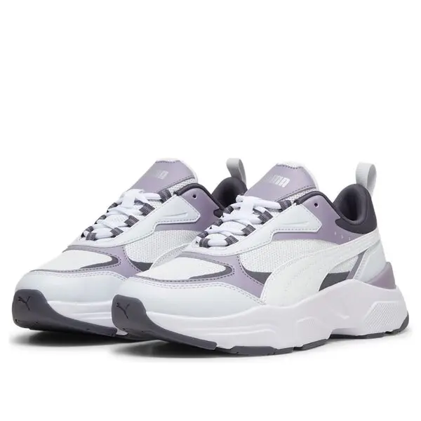 PUMA Cassia Sneakers - Silver Mist/white/galactic Grey