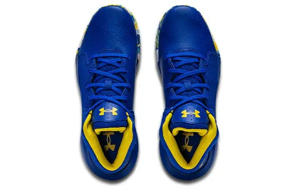 Under Armour Jet '21 High Top Sneakers - Blue/yellow