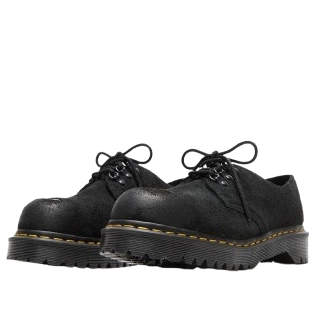Dr. Martens 1461 Steel Toe Lace Up Oxford Shoes - Black