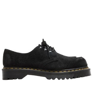 Dr. Martens 1461 Steel Toe Lace Up Oxford Shoes - Black