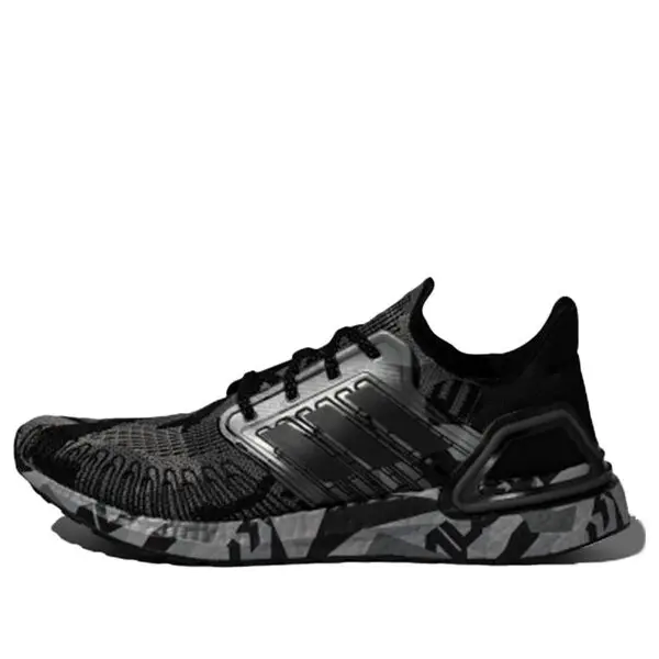 Adidas Ultraboost 20 Athletic Sneakers - Grey/black