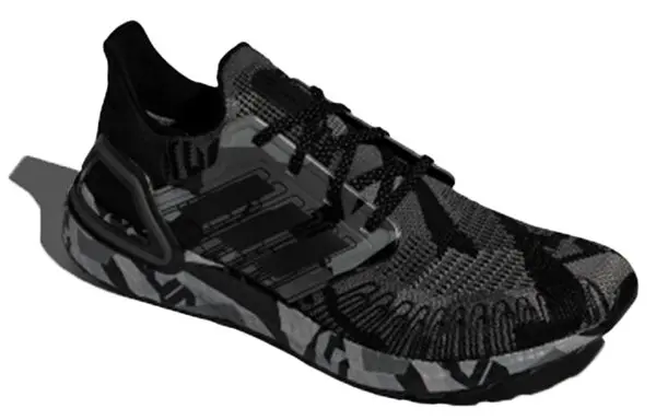 Adidas Ultraboost 20 Athletic Sneakers - Grey/black