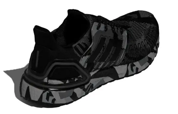 Adidas Ultraboost 20 Athletic Sneakers - Grey/black