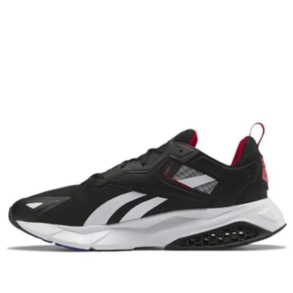 REEBOK Hexalite Legacy Athletic Sneakers - Core Black/cloud White/red
