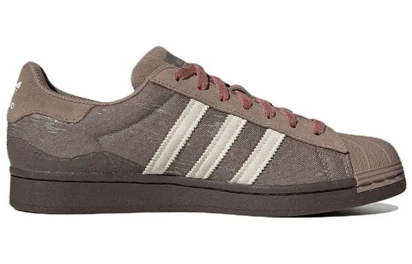 Adidas Originals Superstar Low Top Sneakers - Graybrown/light Gray/white