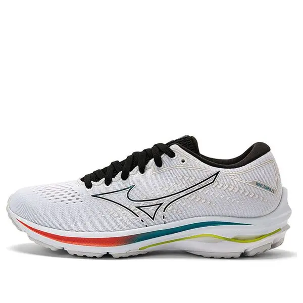 Mizuno Wave Rider 25 Low Top Sneakers - White/black