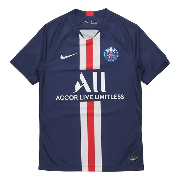 Nike Paris Saint-germain 2019/20 Vapor Home Fan Edition Jersey - Navy