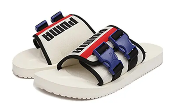 PUMA Buckled Slide Sandals