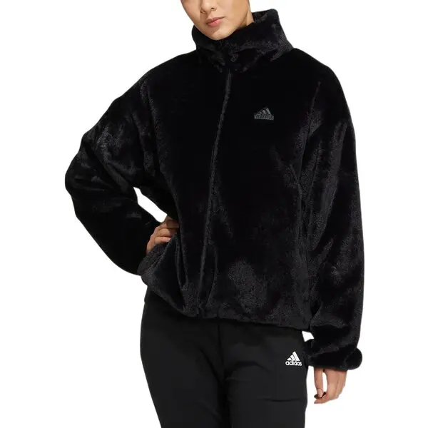 Adidas Met Fur Jacket - Black