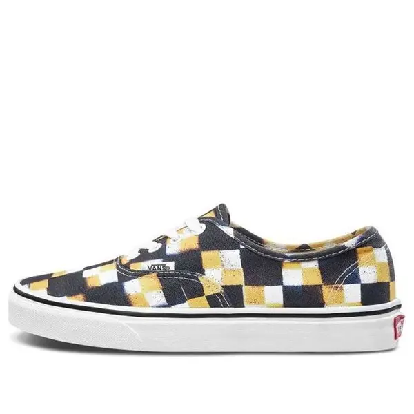 VANS Authentic Double Check Vault Sneakers - Yellow/gray