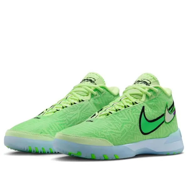 Nike Zoom Lebron Nxxt Genisus Sneakers - Barely Volt/celestine Blue/black