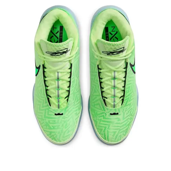 Nike Zoom Lebron Nxxt Genisus Sneakers - Barely Volt/celestine Blue/black