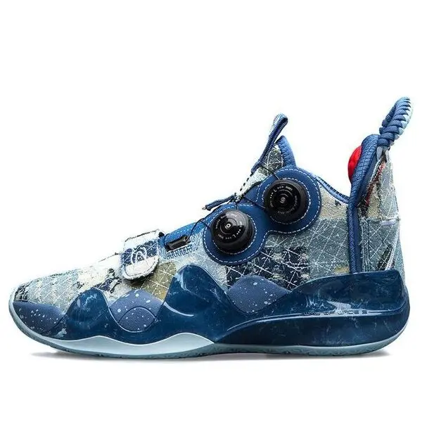 LI-NING Way Of Wade Infinite 'moment' High Top Athletic Sneakers - Black/blue