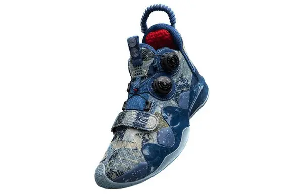 LI-NING Way Of Wade Infinite 'moment' High Top Athletic Sneakers - Black/blue