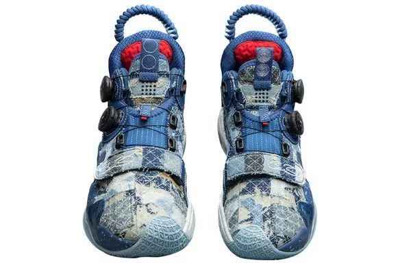 LI-NING Way Of Wade Infinite 'moment' High Top Athletic Sneakers - Black/blue