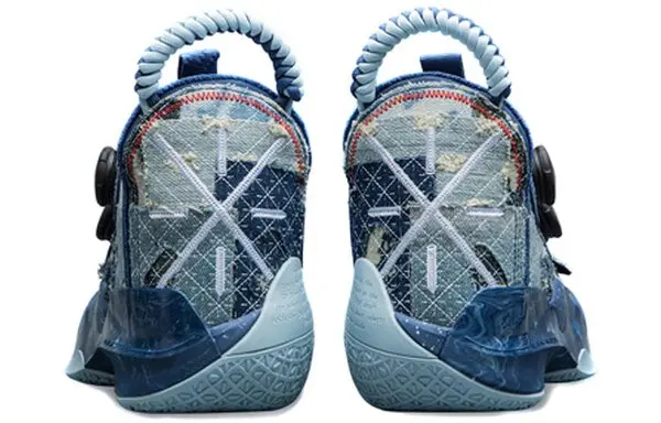 LI-NING Way Of Wade Infinite 'moment' High Top Athletic Sneakers - Black/blue