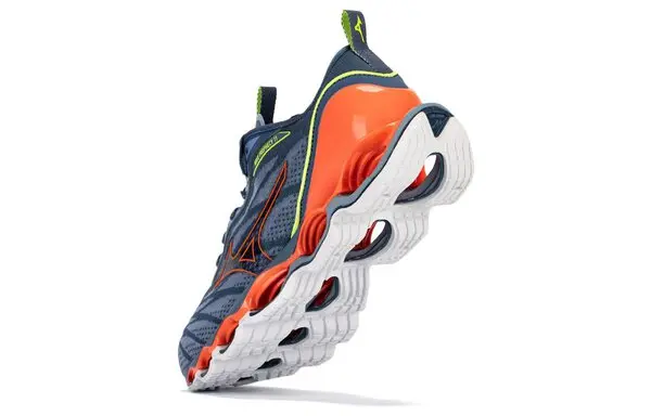 Mizuno Wave Prophecy Athletic Sneakers - Grey/orange