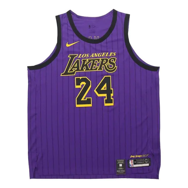 Nike Kobe Bryant Los Angeles Lakers 18-19ss Jersey - Purple
