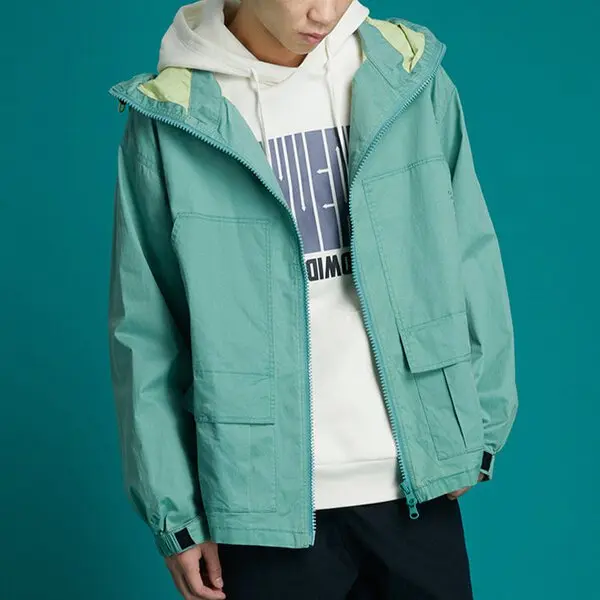 CONVERSE Hooded Zip-up Jacket