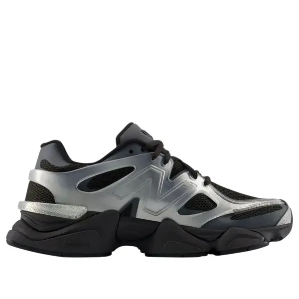 NEW BALANCE 9060 X "black Silver" Sneakers - Black/silver