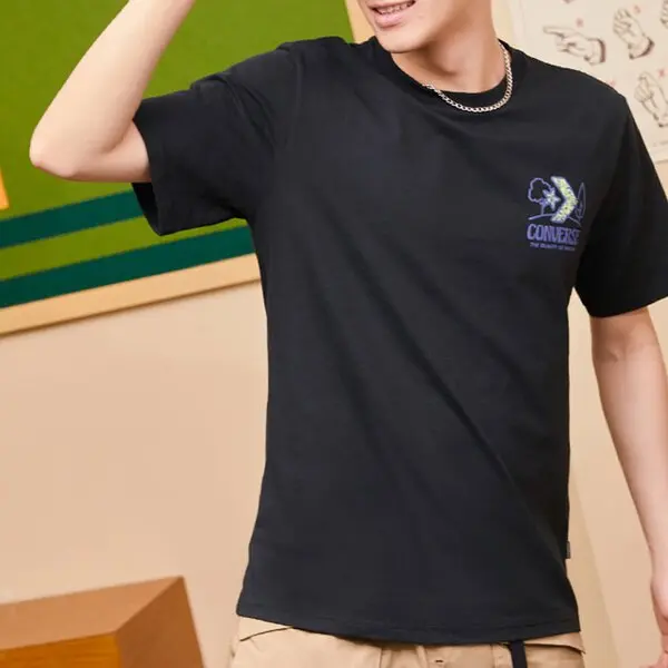 CONVERSE Landscape Center Tee Asia Sizing