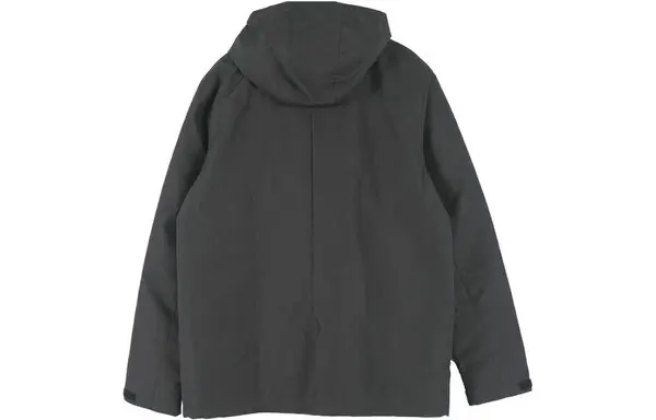 Adidas Hooded Down Jacket With Zipper Closure