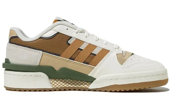 Adidas Forum Exhibit Low Top Sneakers - Cream/yellow