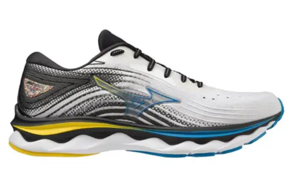 Mizuno Wave Sky 6 Athletic Sneakers - White/black