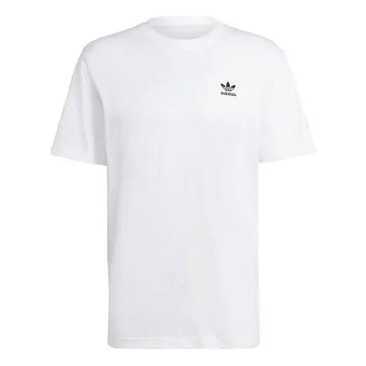 Adidas Originals Adicolor Classics Back+front Trefoil Boxy Tee 'white Black - White/black