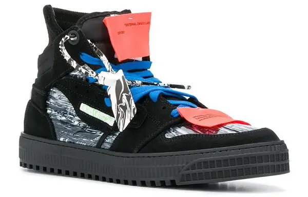 Off-White Off-court High Top Sneakers - Black
