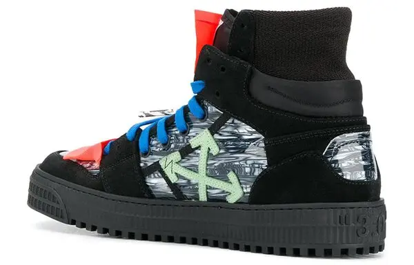 Off-White Off-court High Top Sneakers - Black