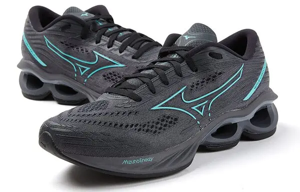 Mizuno Creation 24 Athletic Sneakers - Grey/black/blue