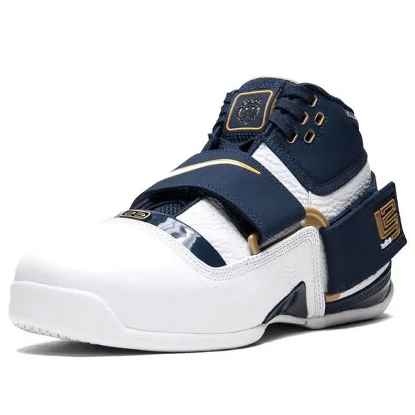 Nike Lebron Soldier 1 '25 Straight' Athletic Sneakers - Blue/white