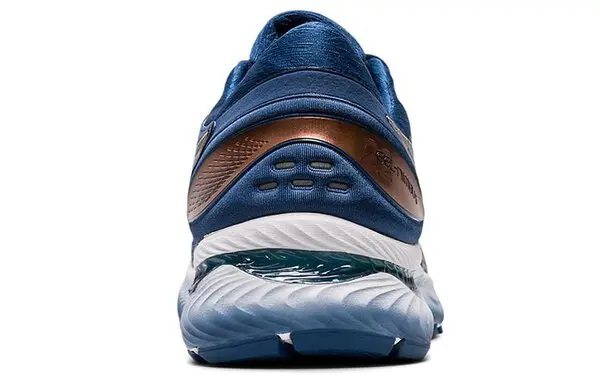 Asics Gel-nimbus 22 Athletic Sneakers - Grey/blue