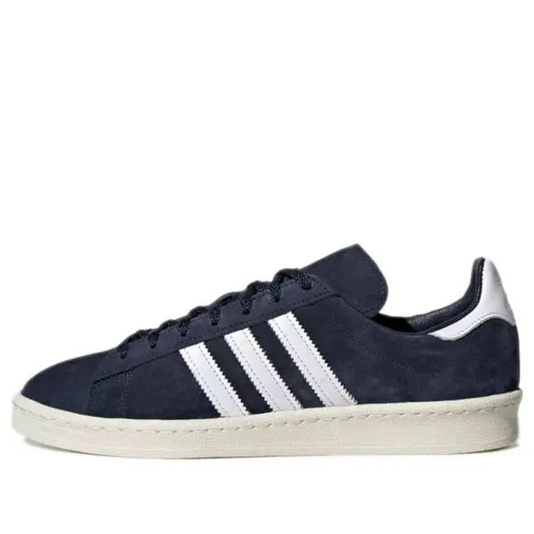 Adidas Campus 80s Low Top Sneakers - Dark Blue/white