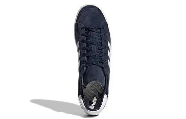 Adidas Campus 80s Low Top Sneakers - Dark Blue/white