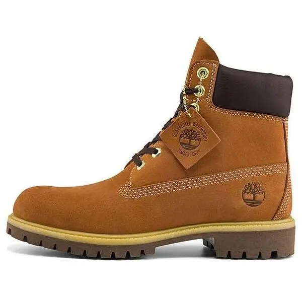 Timberland 6 Inch Premium Waterproof Boot - Orange/brown