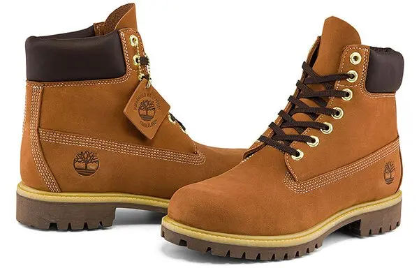 Timberland 6 Inch Premium Waterproof Boot - Orange/brown