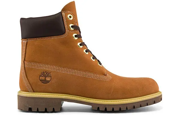 Timberland 6 Inch Premium Waterproof Boot - Orange/brown