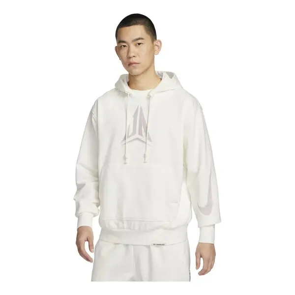 Nike Ja Standard Issue Dri-fit Basketball Hoodie - White