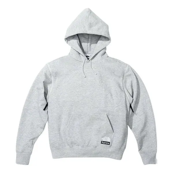 Supreme X The North Face Convertible Hooded Sweatshirt - Grey