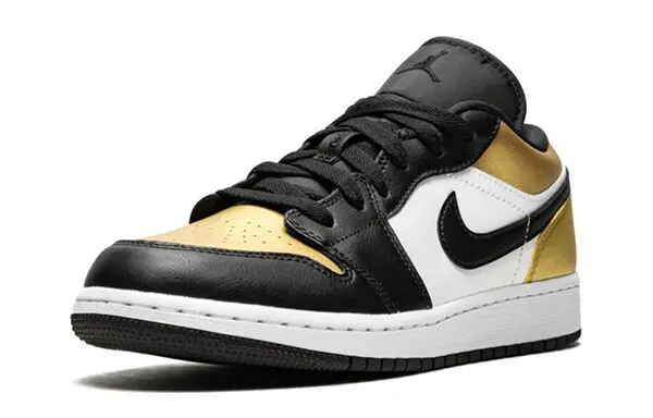 JORDAN 1 Low Toe - Gold