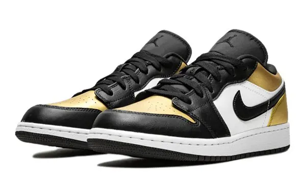 JORDAN 1 Low Toe - Gold